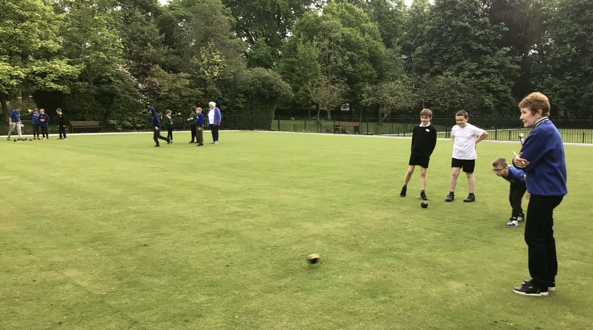 Primary school pupils given taste of Crown Green Bowling - St Ralph ...