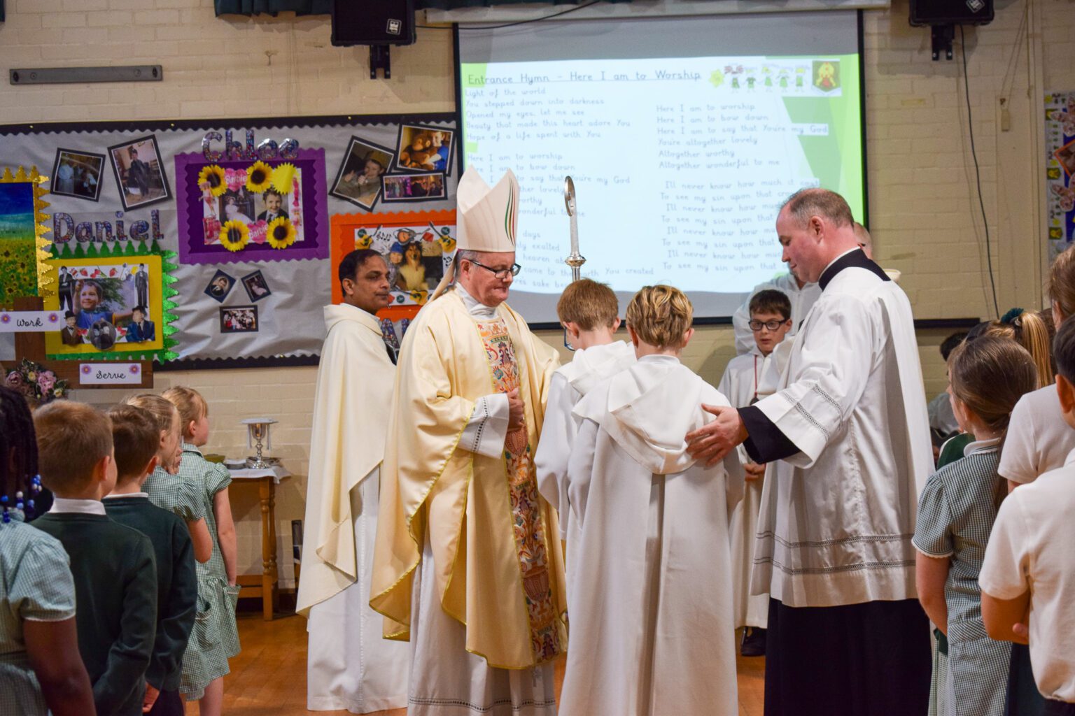 Memorial garden at primary school officially opened by Bishop - St ...