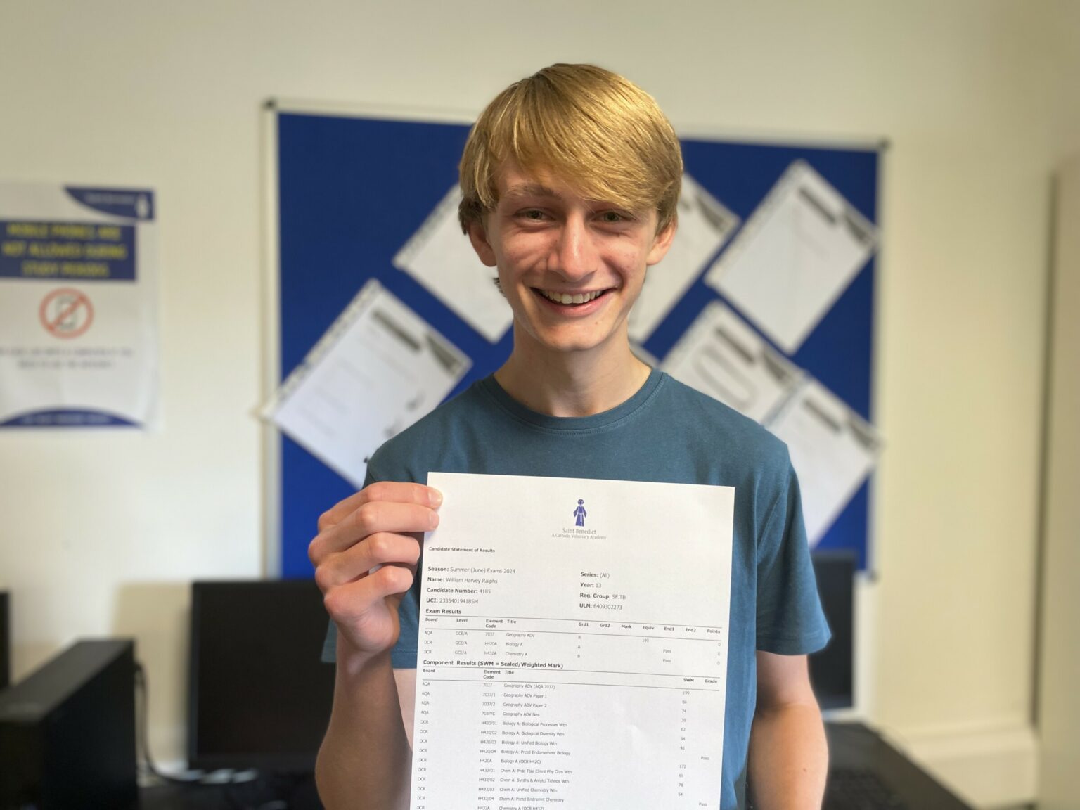 Saint Benedict students celebrate A-level results - St Ralph Sherwin ...