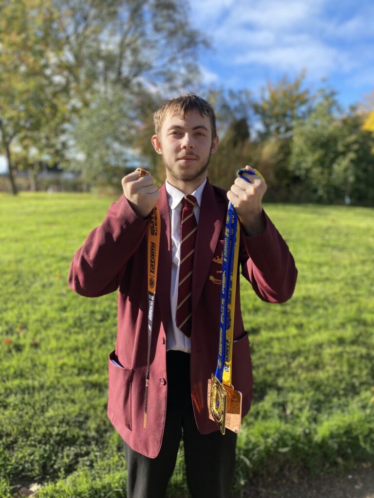 Gold medal glory for Saint John Houghton student - St Ralph Sherwin ...